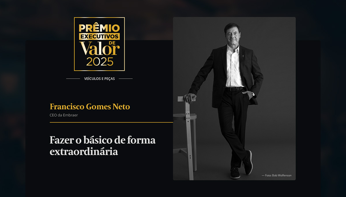 Executivo de Valor 2025: Francisco Gomes Neto | Valor Econômico